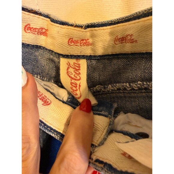 Coca Cola | Art | Vintage Coca Cola Denim Jeans Collectible Kids Size 4 ...